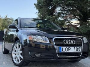 Melns Audi A4 2006 Kauņa, ar dzinēja tilpumu 1.90 L un nobraukumu 270 tūkst. km par 2390 €, foto 1 vietnē AUTOMOTO.COM.LV