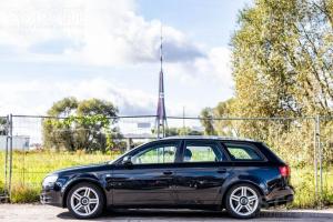Black Audi A4 2006 in Riga, with an engine capacity of 2.70 L and mileage of 348 thousand km for 3790 €, photo 5 on AUTOMOTO.COM.LV