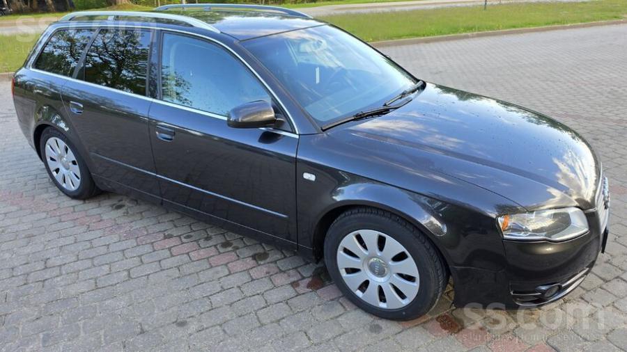 Black Audi A4 2006 in Valmiera, with an engine capacity of 2.00 L and mileage of 318 thousand km for 2200 €, photo 5 on AUTOMOTO.COM.LV