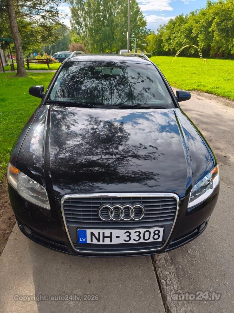 Black Audi A4 2006 in Riga, with an engine capacity of 2.00 L and mileage of 284 thousand km for 2300 €, photo 6 on AUTOMOTO.COM.LV