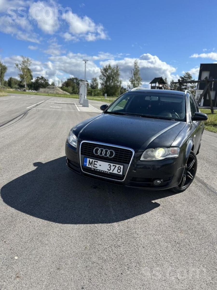 Melns Audi A4 2006 Bauska, ar dzinēja tilpumu 2.00 L un nobraukumu 321 tūkst. km par 2350 €, foto 1 vietnē AUTOMOTO.COM.LV