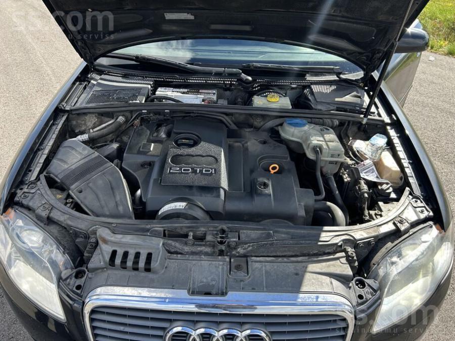 Melns Audi A4 2006 Bauska, ar dzinēja tilpumu 2.00 L un nobraukumu 321 tūkst. km par 2350 €, foto 12 vietnē AUTOMOTO.COM.LV