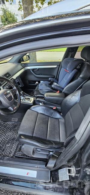 Black Audi A4 2006 in Riga, with an engine capacity of 3.00 L and mileage of 320 thousand km for 4200 €, photo 11 on AUTOMOTO.COM.LV