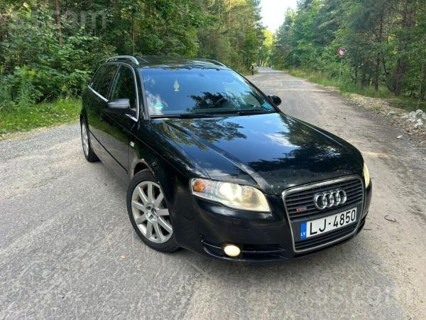 Melns Audi A4 2006 Rīga, ar dzinēja tilpumu 2.70 L un nobraukumu 350 tūkst. km par 2750 €, foto 1 vietnē AUTOMOTO.COM.LV