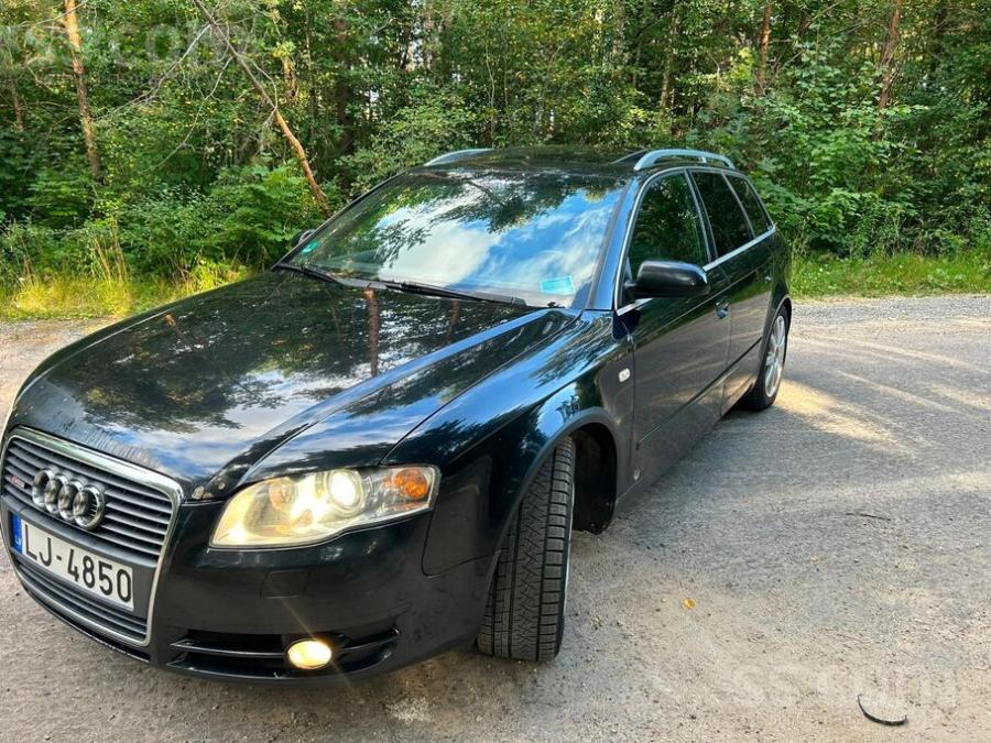 Black Audi A4 2006 in Riga, with an engine capacity of 2.70 L and mileage of 350 thousand km for 2750 €, photo 3 on AUTOMOTO.COM.LV