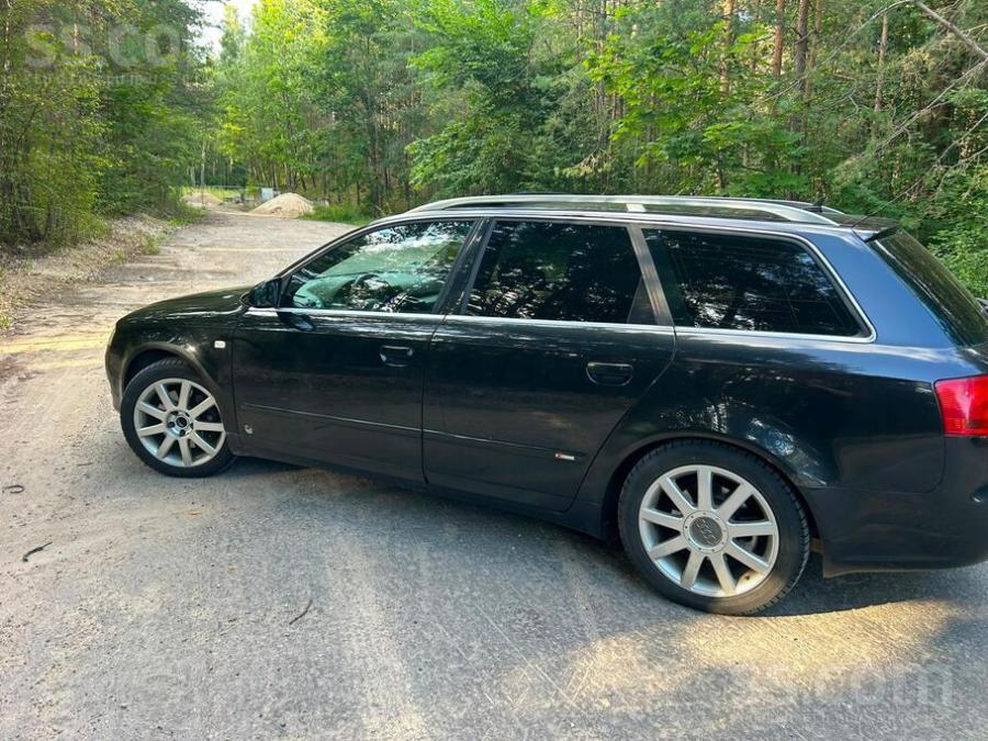 Black Audi A4 2006 in Riga, with an engine capacity of 2.70 L and mileage of 350 thousand km for 2750 €, photo 4 on AUTOMOTO.COM.LV