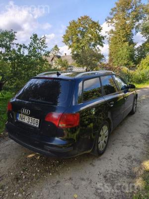 Melns Audi A4 2006 Ogre, ar dzinēja tilpumu 2.00 L un nobraukumu 284 tūkst. km par 2100 €, foto  vietnē AUTOMOTO.COM.LV