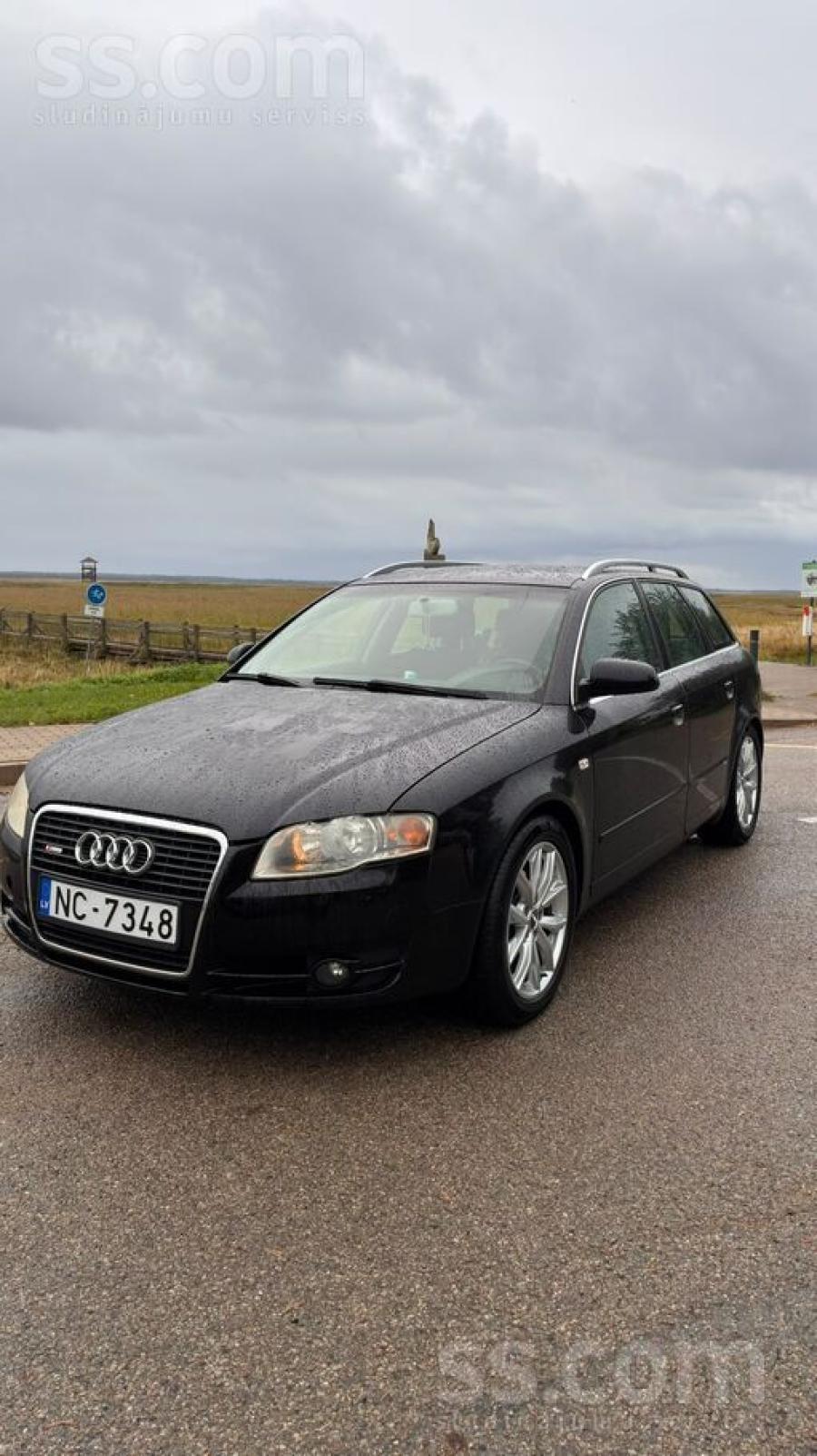 Melns Audi A4 2006 Liepāja, ar dzinēja tilpumu 2.00 L un nobraukumu 359 tūkst. km par 1690 €, foto 4 vietnē AUTOMOTO.COM.LV