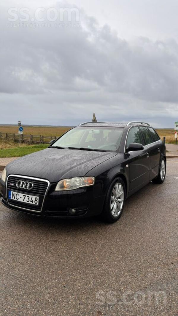 Ауди А4 2006 в Лиепая на AUTOMOTO.COM.LV Черный Ауди А4 2006 в Лиепая, объемом двигателя 2.00 л и пробегом 359 тыс. км за 1690 €, фото 4 на AUTOMOTO.COM.LV