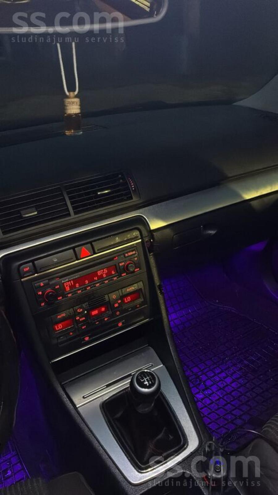 Melns Audi A4 2006 Liepāja, ar dzinēja tilpumu 2.00 L un nobraukumu 359 tūkst. km par 1690 €, foto 9 vietnē AUTOMOTO.COM.LV