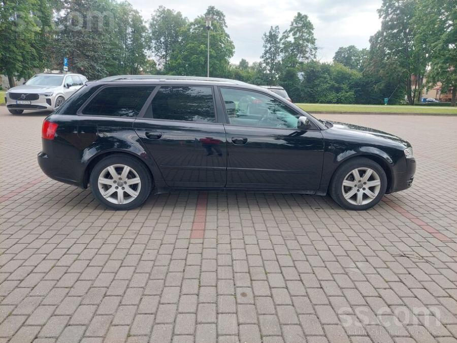 Black Audi A4 2006 in Aluksne, with an engine capacity of 2.00 L and mileage of 0 thousand km for 2950 €, photo 3 on AUTOMOTO.COM.LV
