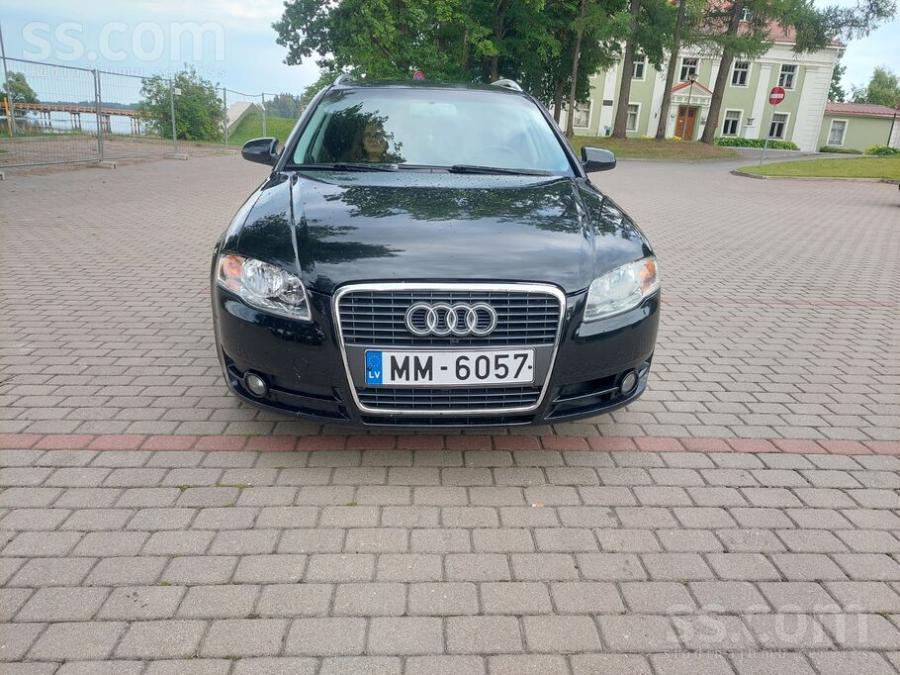 Black Audi A4 2006 in Aluksne, with an engine capacity of 2.00 L and mileage of 0 thousand km for 2950 €, photo 4 on AUTOMOTO.COM.LV