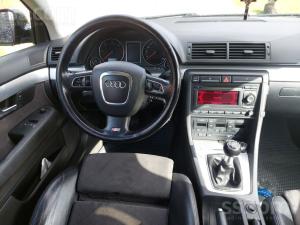 Black Audi A4 2006 in Aluksne, with an engine capacity of 2.00 L and mileage of 0 thousand km for 2950 €, photo 7 on AUTOMOTO.COM.LV