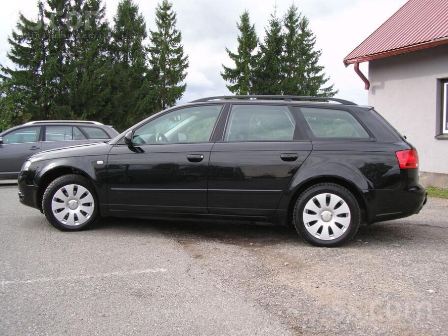 Black Audi A4 2006 in Riga, with an engine capacity of 1.90 L and mileage of 0 thousand km for 5450 €, photo 5 on AUTOMOTO.COM.LV