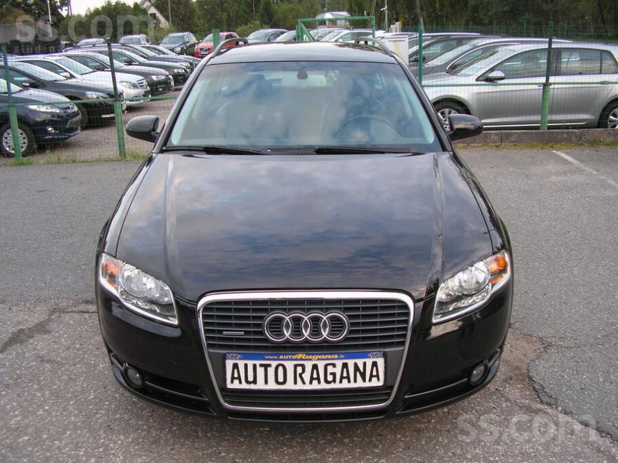 Black Audi A4 2006 in Riga, with an engine capacity of 1.90 L and mileage of 0 thousand km for 5450 €, photo 6 on AUTOMOTO.COM.LV