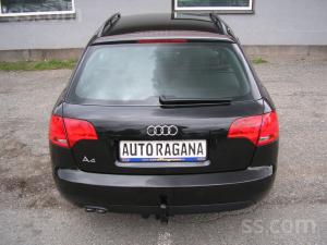 Black Audi A4 2006 in Riga, with an engine capacity of 1.90 L and mileage of 0 thousand km for 5450 €, photo 7 on AUTOMOTO.COM.LV