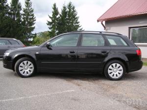 Black Audi A4 2006 in Riga, with an engine capacity of 1.90 L and mileage of 0 thousand km for 5450 €, photo 9 on AUTOMOTO.COM.LV