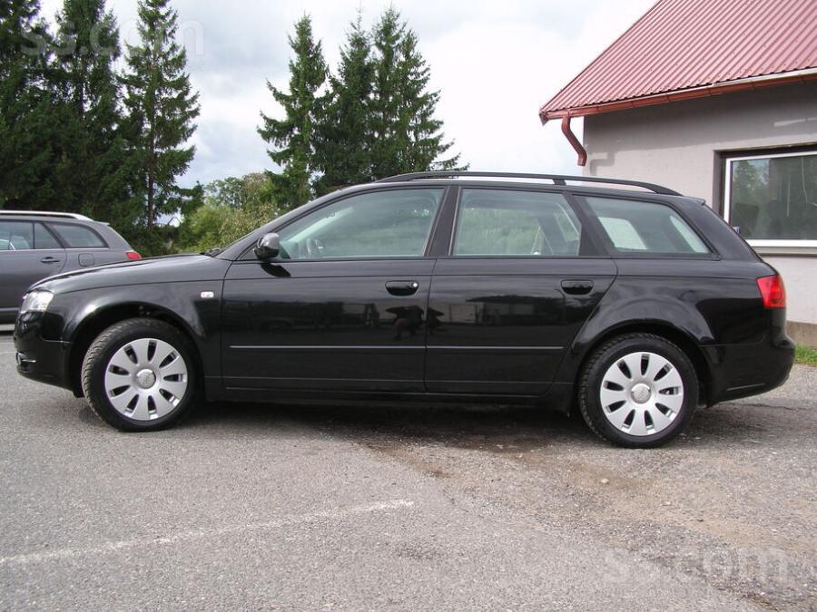 Black Audi A4 2006 in Riga, with an engine capacity of 1.90 L and mileage of 0 thousand km for 5450 €, photo 9 on AUTOMOTO.COM.LV