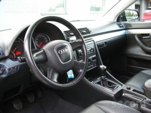 Black Audi A4 2006 in Riga, with an engine capacity of 1.90 L and mileage of 0 thousand km for 5450 €, photo 17 on AUTOMOTO.COM.LV