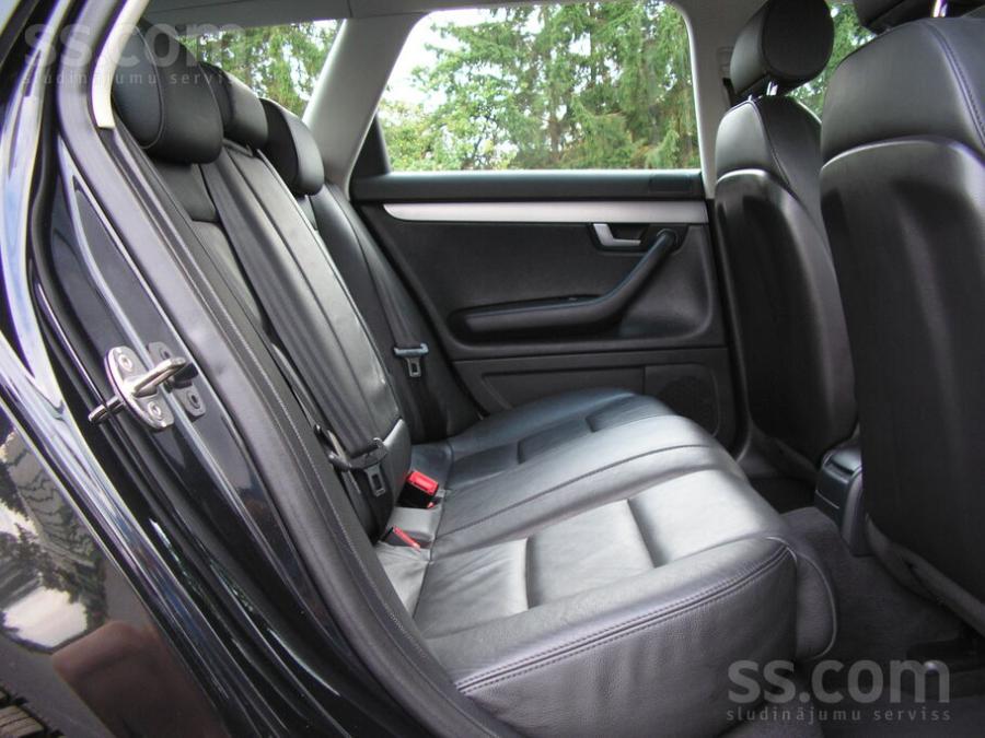 Black Audi A4 2006 in Riga, with an engine capacity of 1.90 L and mileage of 0 thousand km for 5450 €, photo 23 on AUTOMOTO.COM.LV