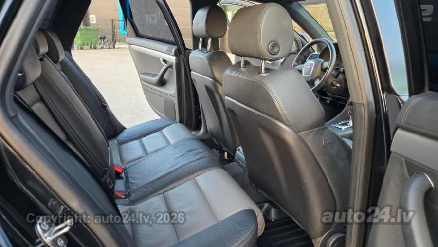 Black Audi A4 2006 in Tallinn, with an engine capacity of 3.00 L and mileage of 351 thousand km for 3300 €, photo 10 on AUTOMOTO.COM.LV