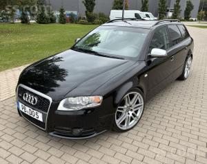 Melns Audi A4 2006 Rīga, ar dzinēja tilpumu 2.00 L un nobraukumu 373 tūkst. km par 4050 €, foto  vietnē AUTOMOTO.COM.LV