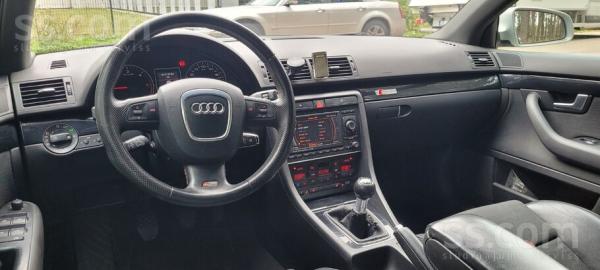 Black Audi A4 2006 in Riga, with an engine capacity of 2.00 L and mileage of 366 thousand km for 2200 €, photo 7 on AUTOMOTO.COM.LV