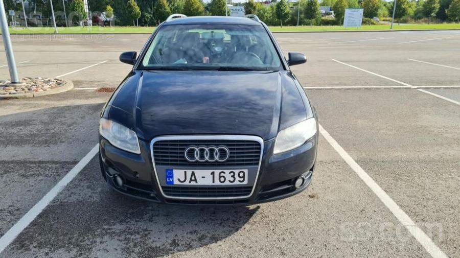 Black Audi A4 2006 in Tukums, with an engine capacity of 1.90 L and mileage of 387 thousand km for 1990 €, photo 5 on AUTOMOTO.COM.LV