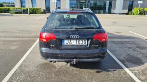 Black Audi A4 2006 in Tukums, with an engine capacity of 1.90 L and mileage of 387 thousand km for 1990 €, photo 6 on AUTOMOTO.COM.LV