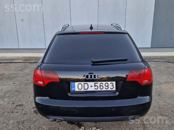 Black Audi A4 2006 in Bauska, with an engine capacity of 2.00 L and mileage of 421 thousand km for 2350 €, photo 5 on AUTOMOTO.COM.LV