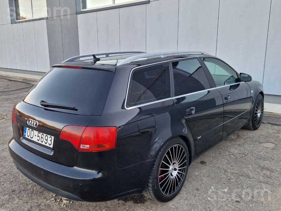 Melns Audi A4 2006 Bauska, ar dzinēja tilpumu 2.00 L un nobraukumu 421 tūkst. km par 2350 €, foto 8 vietnē AUTOMOTO.COM.LV