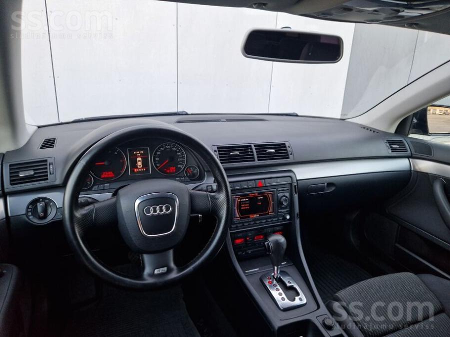 Melns Audi A4 2006 Bauska, ar dzinēja tilpumu 2.00 L un nobraukumu 421 tūkst. km par 2350 €, foto 12 vietnē AUTOMOTO.COM.LV
