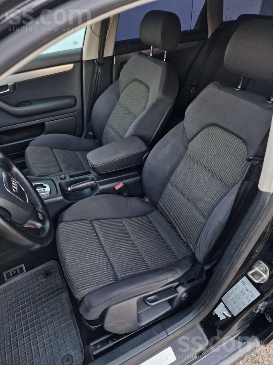 Melns Audi A4 2006 Bauska, ar dzinēja tilpumu 2.00 L un nobraukumu 421 tūkst. km par 2350 €, foto 13 vietnē AUTOMOTO.COM.LV