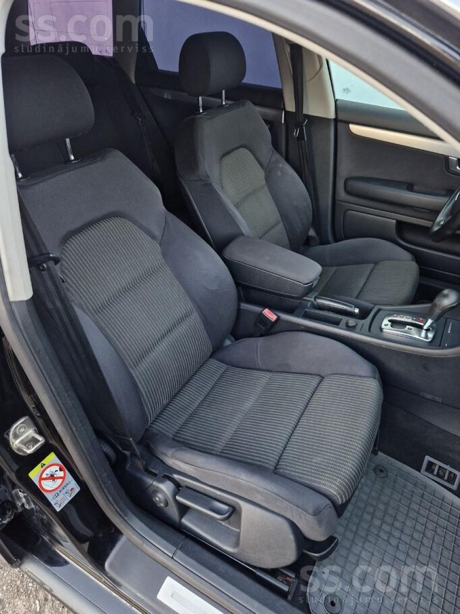 Melns Audi A4 2006 Bauska, ar dzinēja tilpumu 2.00 L un nobraukumu 421 tūkst. km par 2350 €, foto 14 vietnē AUTOMOTO.COM.LV