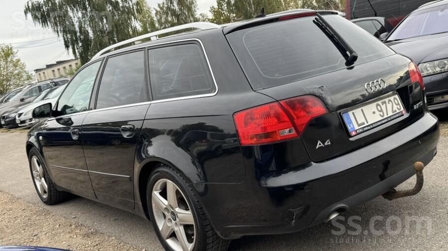 Black Audi A4 2006 in Riga, with an engine capacity of 2.70 L and mileage of 359 thousand km for 1350 €, photo 6 on AUTOMOTO.COM.LV