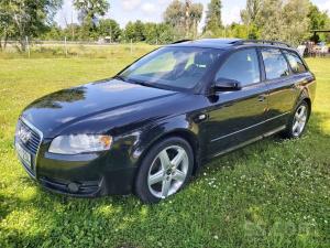 Black Audi A4 2006 in Riga, with an engine capacity of 2.00 L and mileage of 362 thousand km for 3550 €, photo 1 on AUTOMOTO.COM.LV