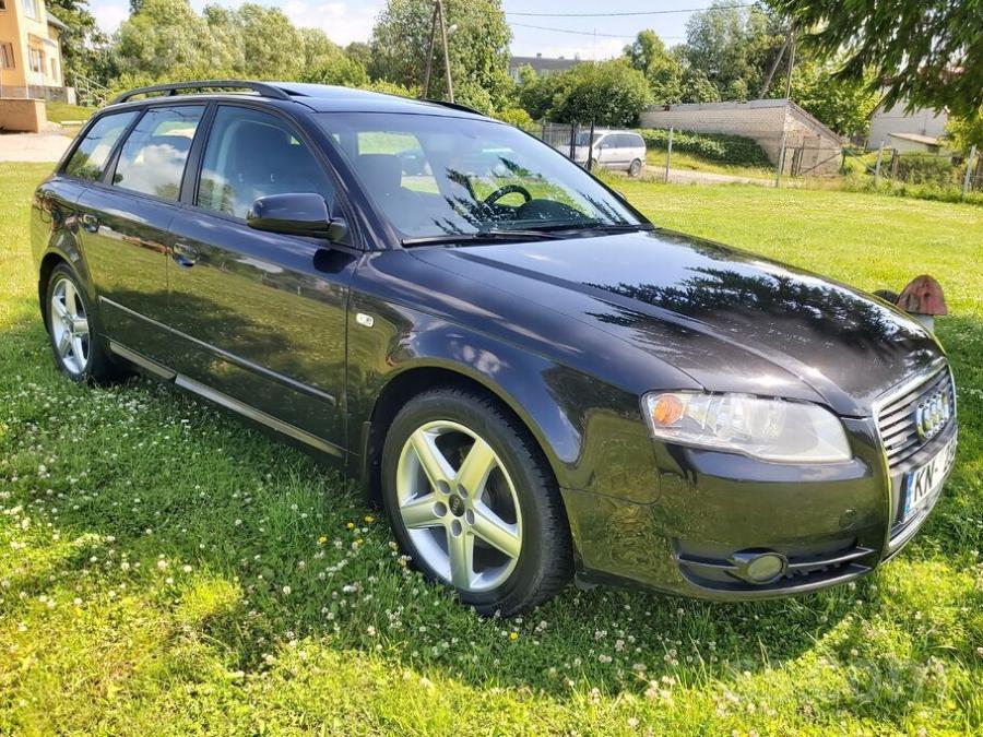 Black Audi A4 2006 in Riga, with an engine capacity of 2.00 L and mileage of 362 thousand km for 3550 €, photo 3 on AUTOMOTO.COM.LV