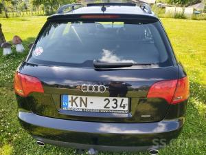 Black Audi A4 2006 in Riga, with an engine capacity of 2.00 L and mileage of 362 thousand km for 3550 €, photo 6 on AUTOMOTO.COM.LV