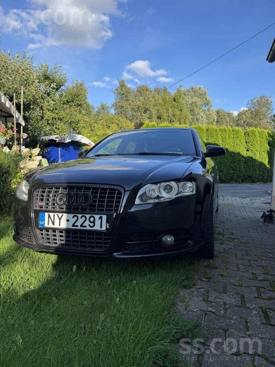 Black Audi A4 2006 in Ogre, with an engine capacity of 2.00 L and mileage of 236 thousand km for 3850 €, photo 1 on AUTOMOTO.COM.LV