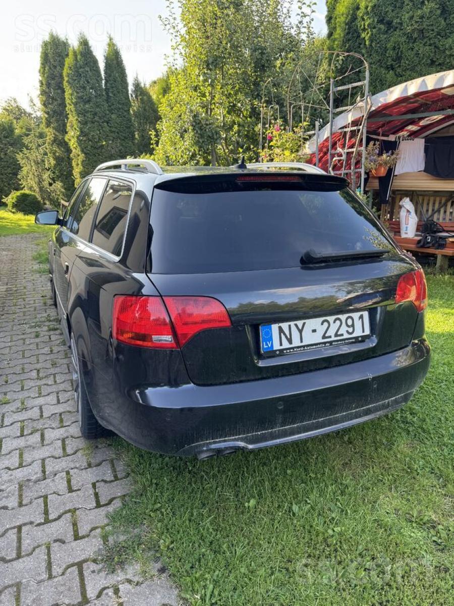 Black Audi A4 2006 in Ogre, with an engine capacity of 2.00 L and mileage of 236 thousand km for 3850 €, photo 5 on AUTOMOTO.COM.LV