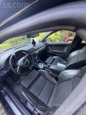 Black Audi A4 2006 in Ogre, with an engine capacity of 2.00 L and mileage of 236 thousand km for 3850 €, photo 6 on AUTOMOTO.COM.LV