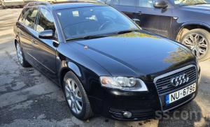 Black Audi A4 2006 in Riga, with an engine capacity of 2.00 L and mileage of 255 thousand km for 2300 €, photo 1 on AUTOMOTO.COM.LV