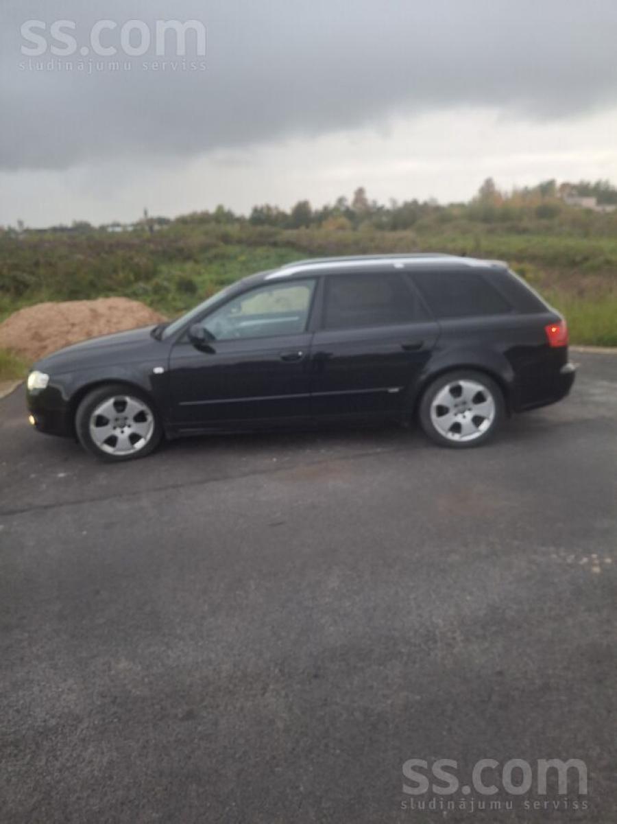 Black Audi A4 2006 in Bauska, with an engine capacity of 2.00 L and mileage of 319 thousand km for 2950 €, photo 1 on AUTOMOTO.COM.LV