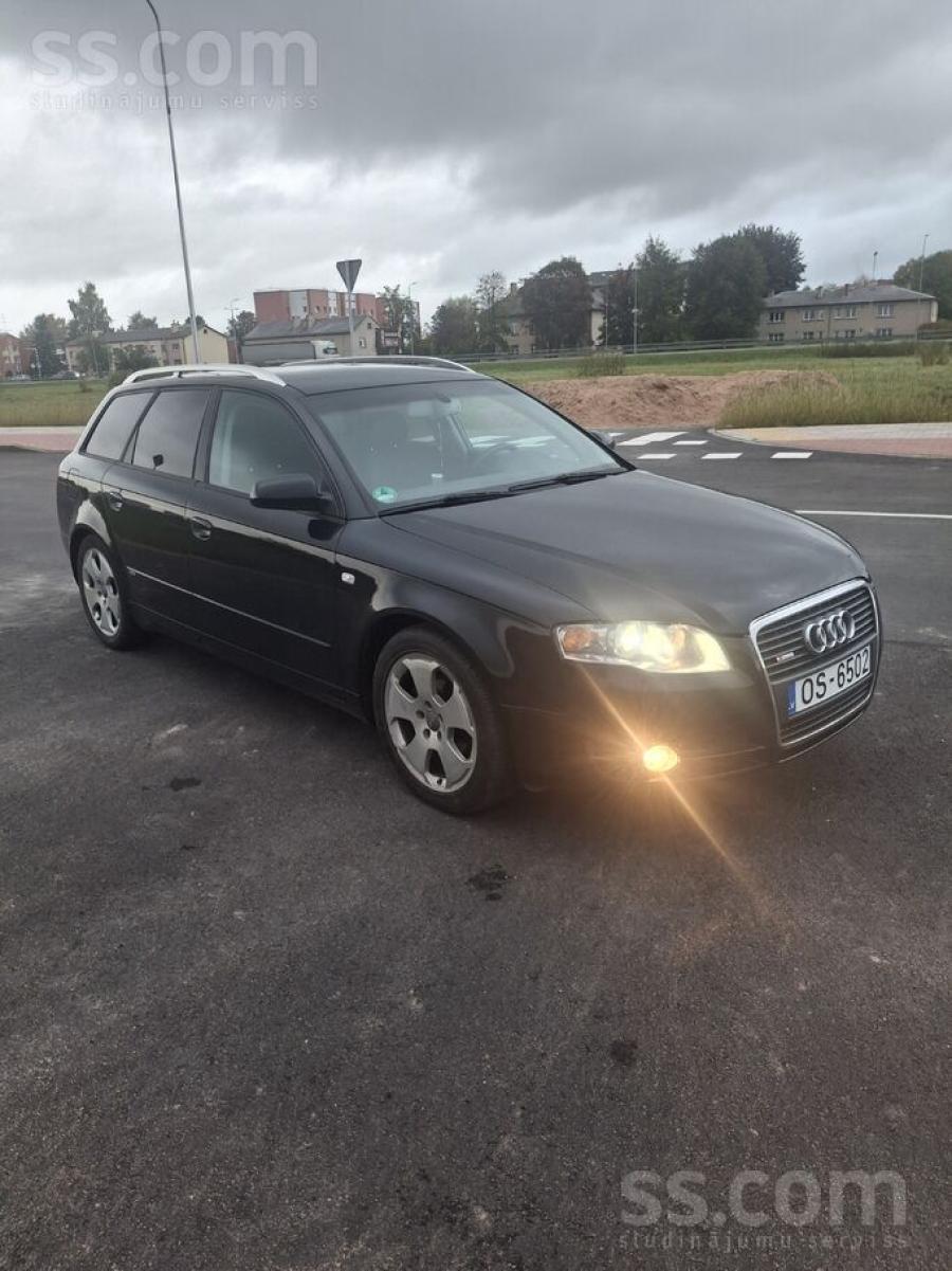 Black Audi A4 2006 in Bauska, with an engine capacity of 2.00 L and mileage of 319 thousand km for 2950 €, photo 3 on AUTOMOTO.COM.LV
