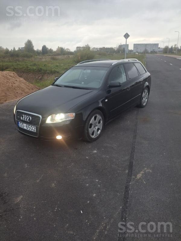 Black Audi A4 2006 in Bauska, with an engine capacity of 2.00 L and mileage of 319 thousand km for 2950 €, photo 4 on AUTOMOTO.COM.LV