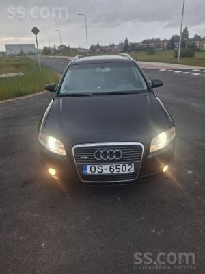 Black Audi A4 2006 in Bauska, with an engine capacity of 2.00 L and mileage of 319 thousand km for 2950 €, photo 5 on AUTOMOTO.COM.LV