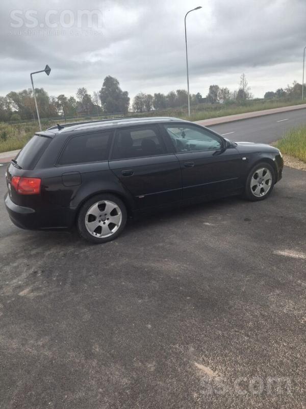 Black Audi A4 2006 in Bauska, with an engine capacity of 2.00 L and mileage of 319 thousand km for 2950 €, photo 6 on AUTOMOTO.COM.LV
