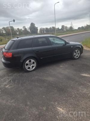 Black Audi A4 2006 in Bauska, with an engine capacity of 2.00 L and mileage of 319 thousand km for 2950 €, photo 6 on AUTOMOTO.COM.LV