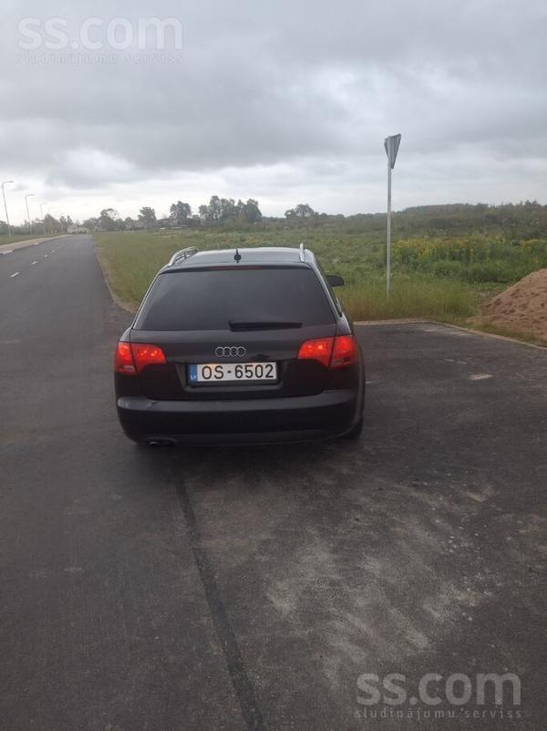 Black Audi A4 2006 in Bauska, with an engine capacity of 2.00 L and mileage of 319 thousand km for 2950 €, photo 7 on AUTOMOTO.COM.LV