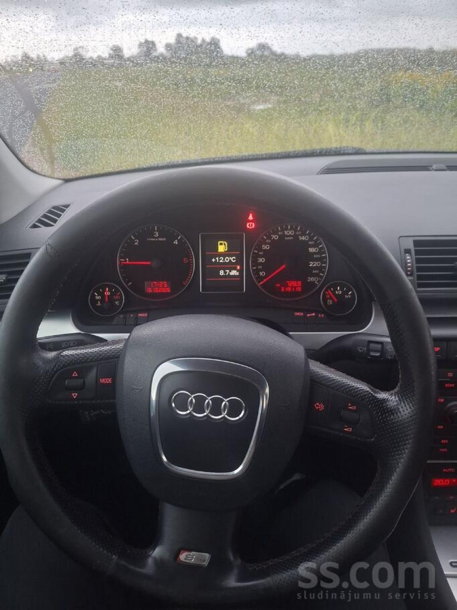Black Audi A4 2006 in Bauska, with an engine capacity of 2.00 L and mileage of 319 thousand km for 2950 €, photo 18 on AUTOMOTO.COM.LV